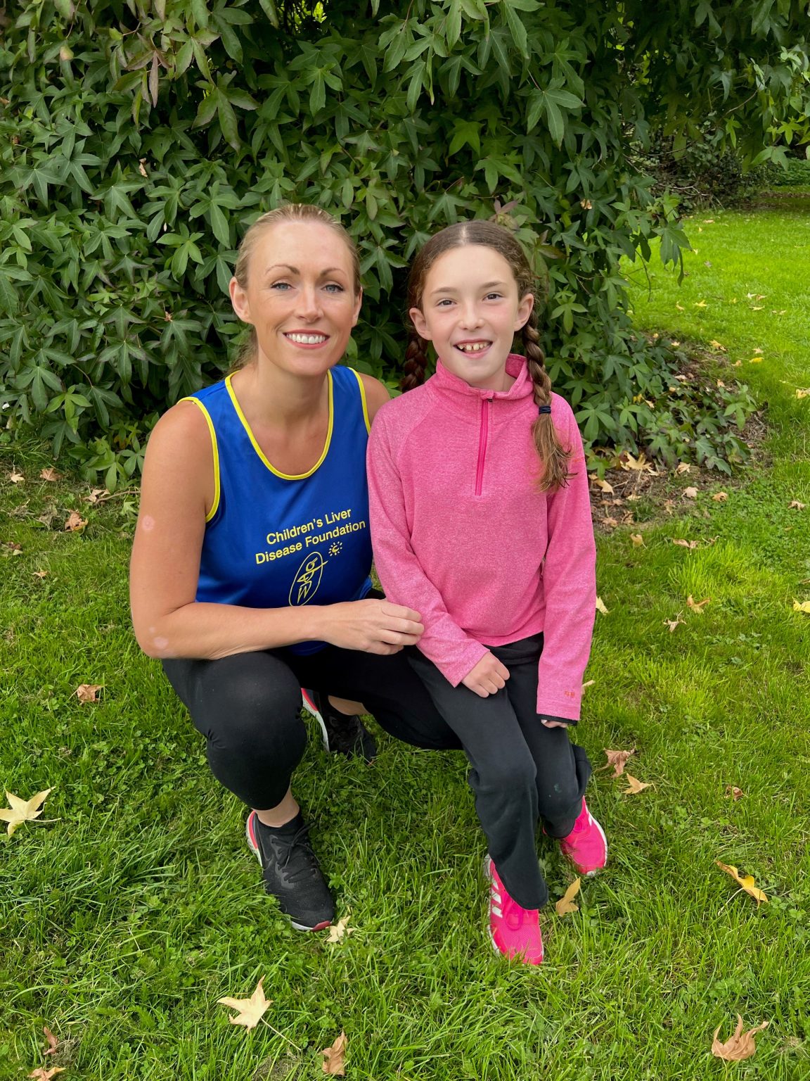 Imogen inspires Kyra to run the Marathon - Childrens Liver Disease ...