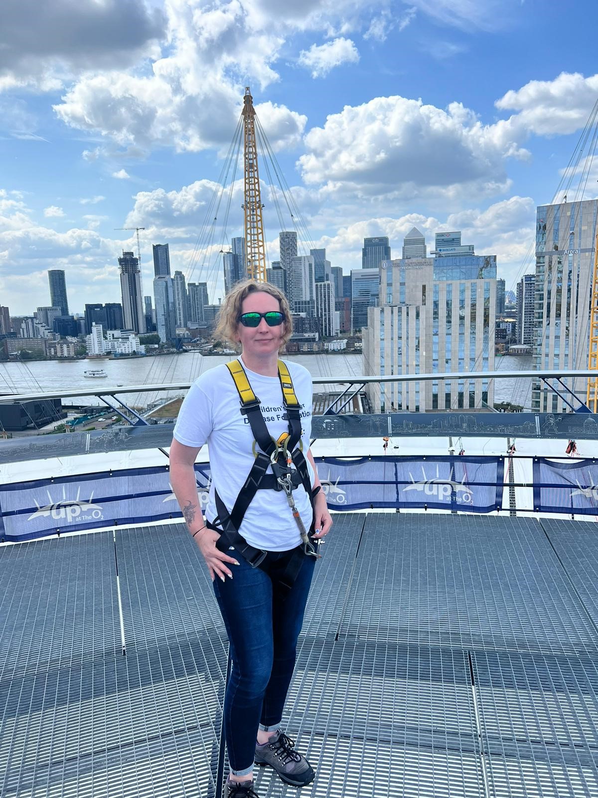 Brave Anna walks across O2 arena to support baby Sofia - Childrens ...