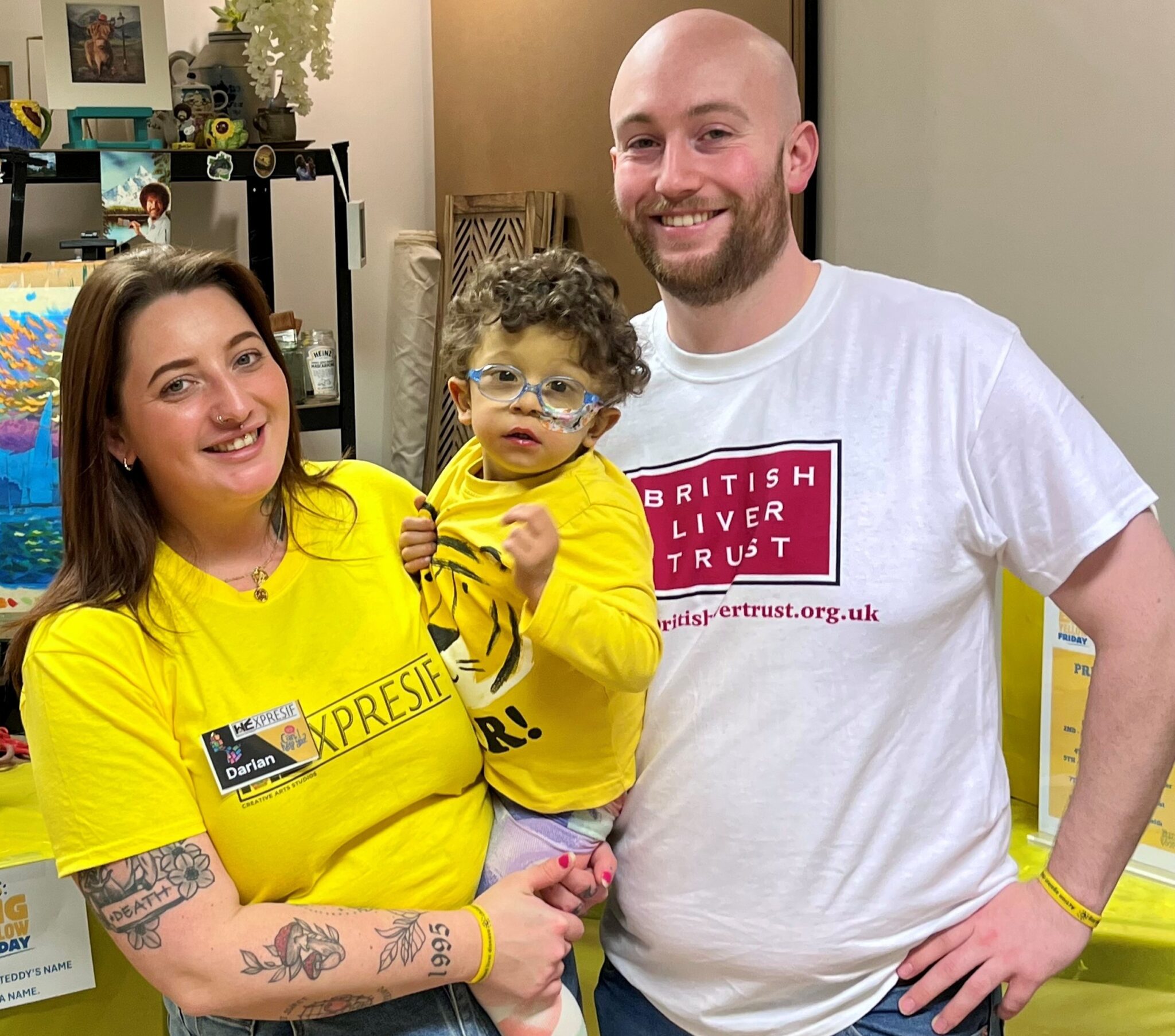 Livingston family raises over £1600 to help children with liver disease ...